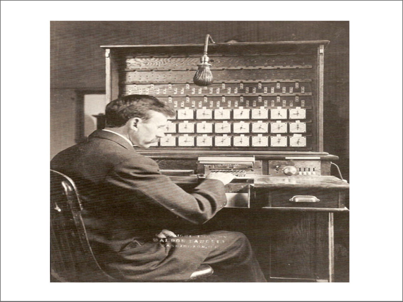 Ο Hollerith έλαβε το δίπλωμα ευρεσιτεχνίας για το μηχάνημα Hollerith ...