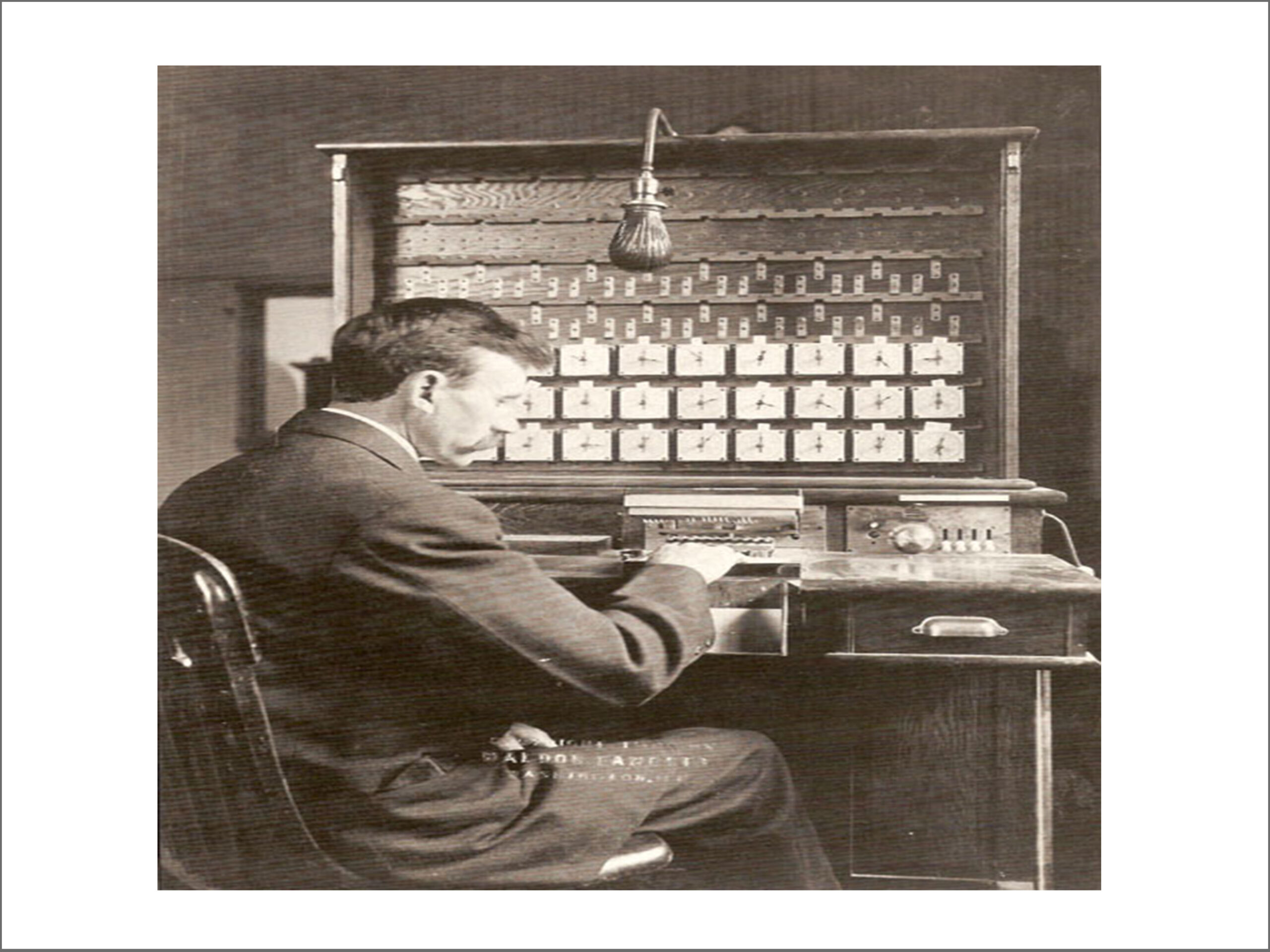 Ο Hollerith έλαβε το δίπλωμα ευρεσιτεχνίας για το μηχάνημα Hollerith ...