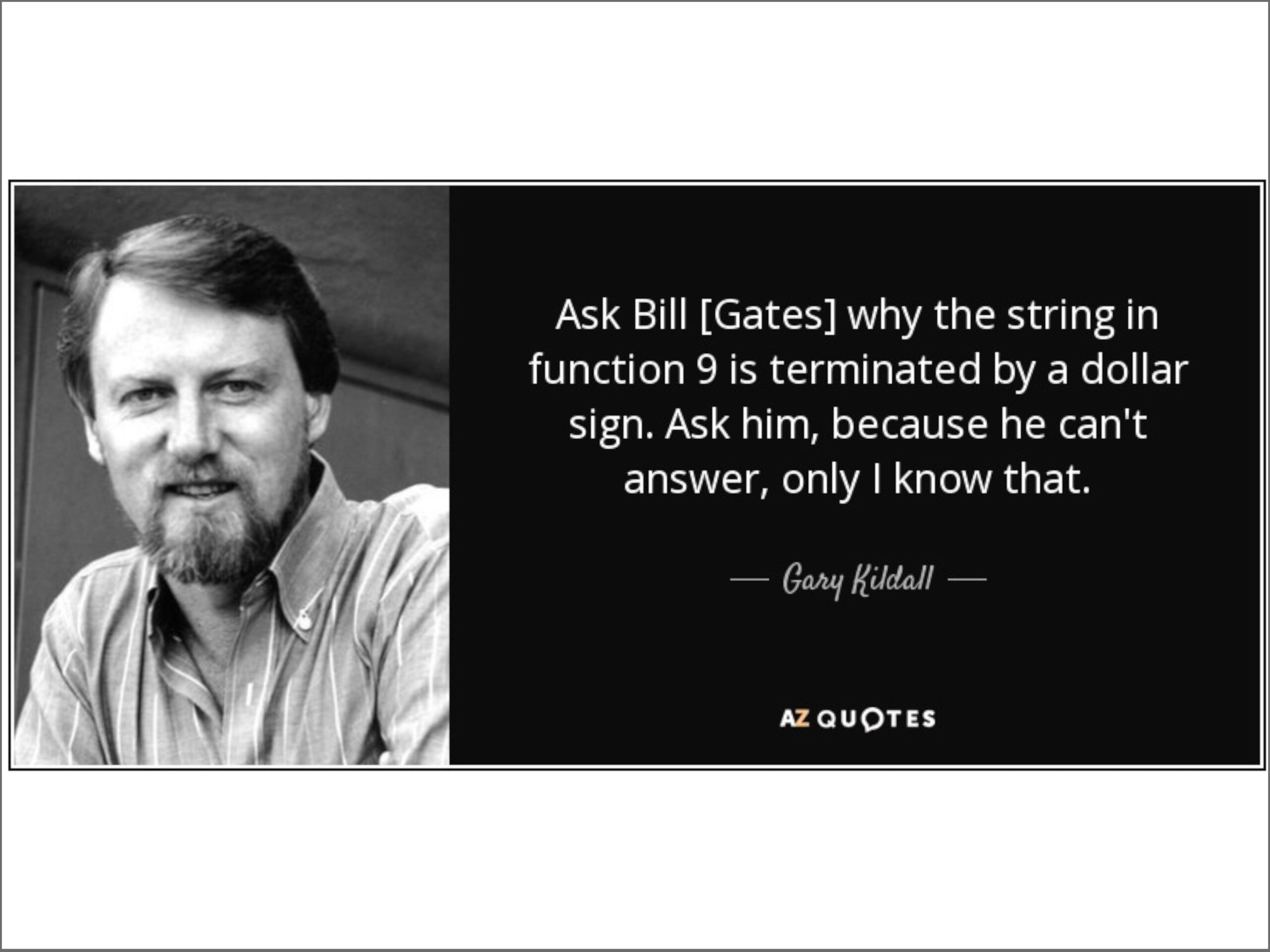 Γεννήθηκε ο Gary Kildall, δημιουργός του λ/σ CP/M και της εταιρείας ...