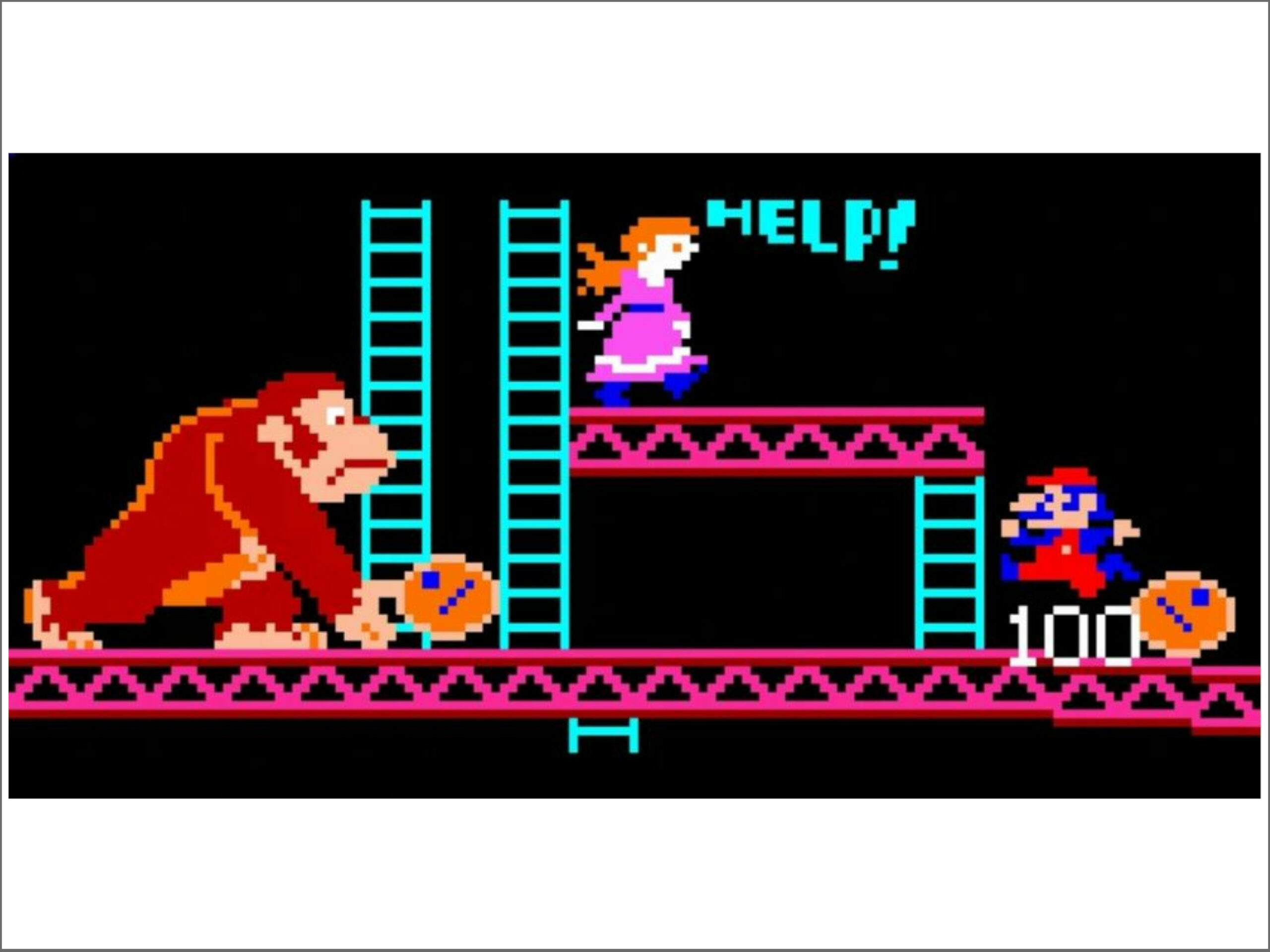Ο Mario εμφανίστηκε για πρώτη φορά στο παιχνίδι Donkey Kong, ως ...