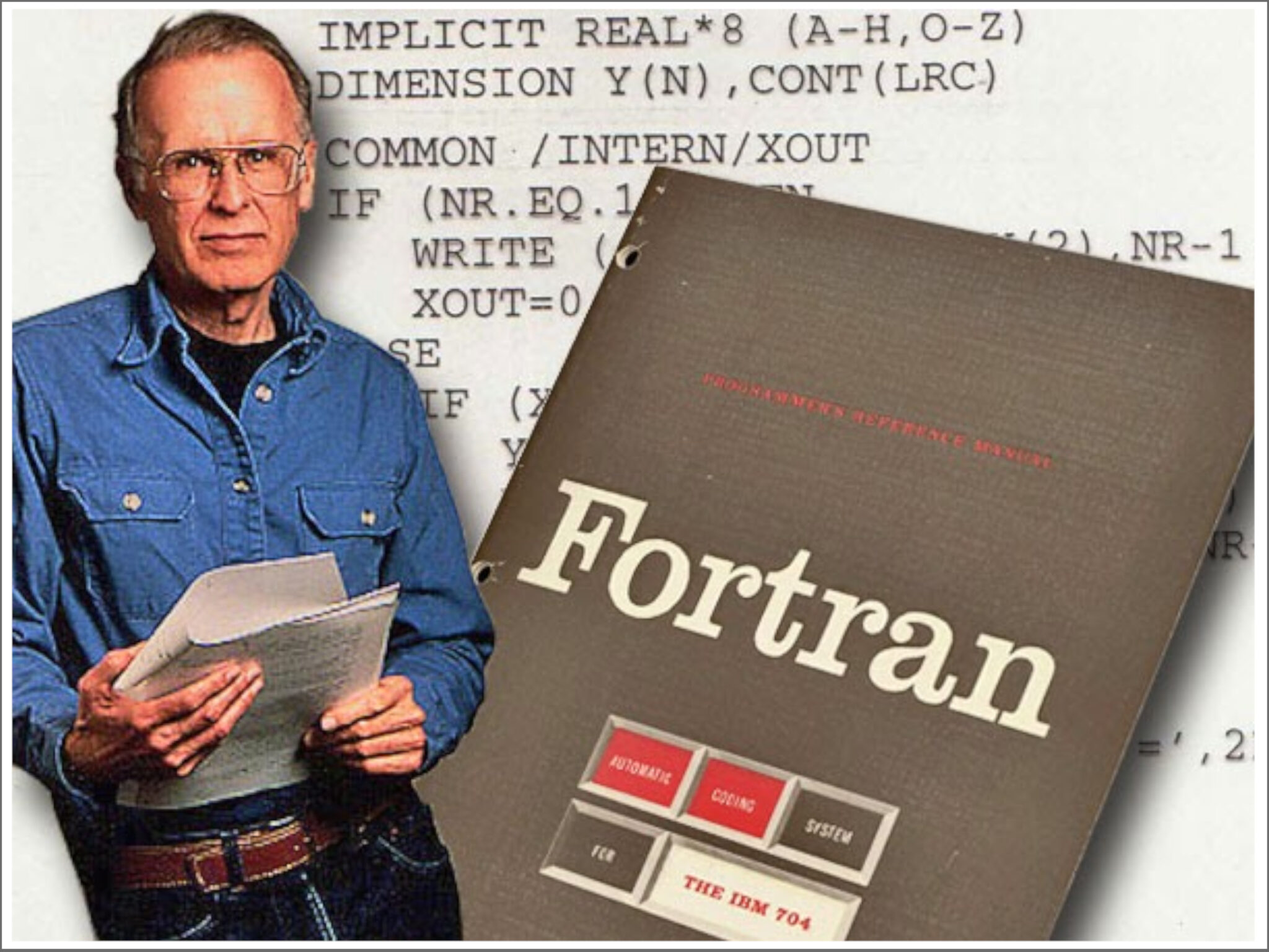 Γεννήθηκε ο John Backus, ηγήθηκε μιας ομάδας που δημιούργησε τη γλώσσα ...